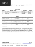 ESD CHECK SHEET | PDF | Power (Physics) | Electronic Engineering