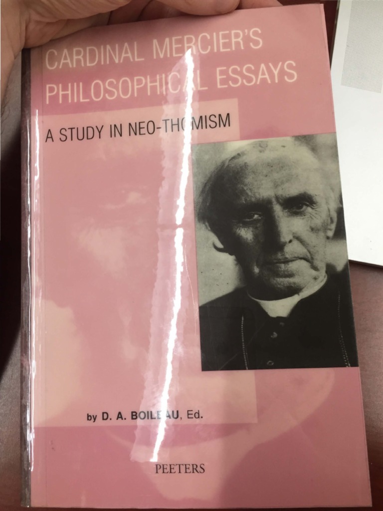 Philosophical Essays - A Study in Neo-Thomism | PDF | Positivism ...