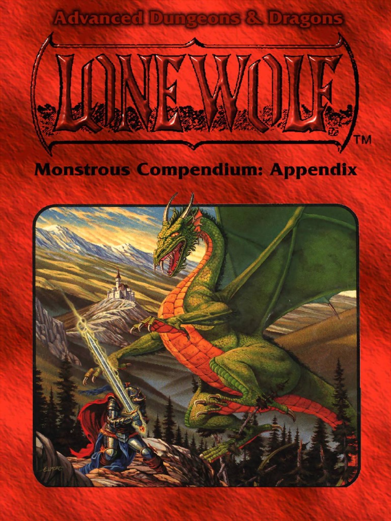 Lone Wolf - Monstrous Compendium | Download Free PDF | Leisure | Nature