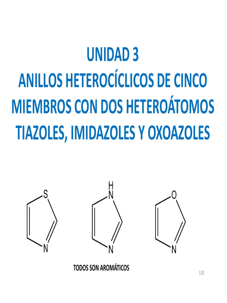 4 Heterociclos 5 Con 2 Heteroatomos 26101 | Síntesis orgánica | Moléculas