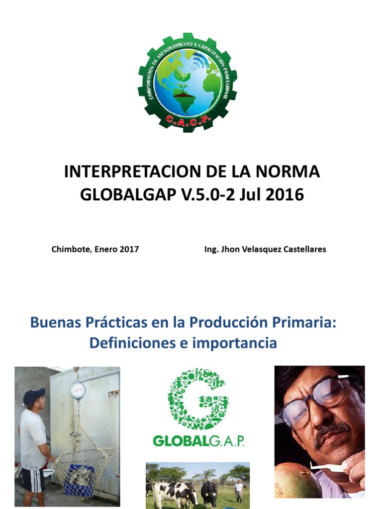 Interpretacion de La Norma Globalgap v.5 Cacp | PDF | Organismo genéticamente modificado ...