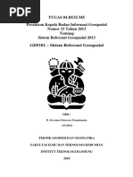 Peraturan SRGI Indonesia 2013 | PDF | Teknologi & Rekayasa