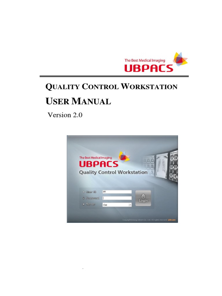 QC Workstation Manual Eng | PDF | Button (Computing) | Rectangle