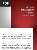 ARTS of The Renaissance and Baroque Period - Ppt.khem | PDF | Baroque | Michelangelo