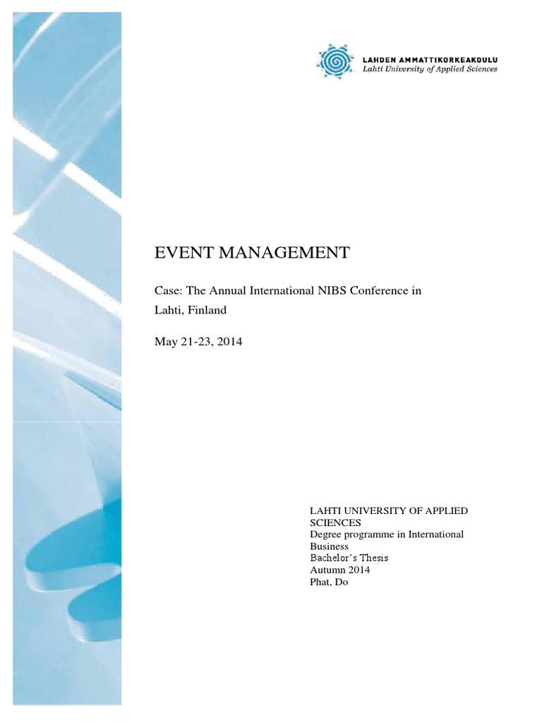 Event Management Notes | PDF | Qualitative Research | Quantitative Research