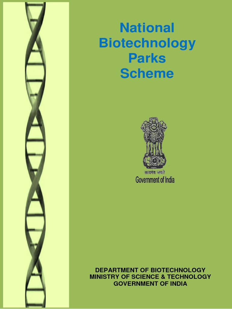 Guidelines Biotech Park | PDF | Biotechnology | Infrastructure