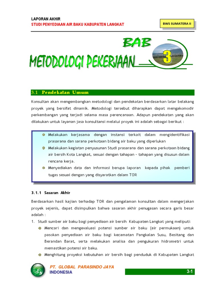 Bab 3 - Metodologi Antara - Rev2 PDF | PDF | Sains & Matematika