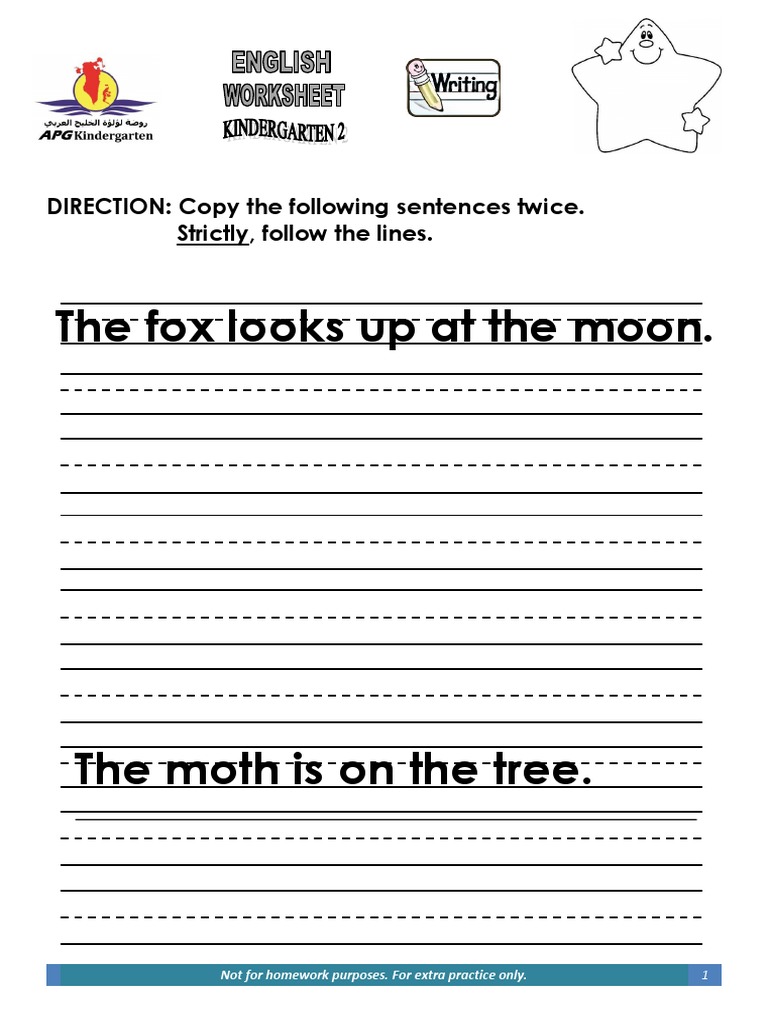 Kg2 Writing - Week 9 | PDF
