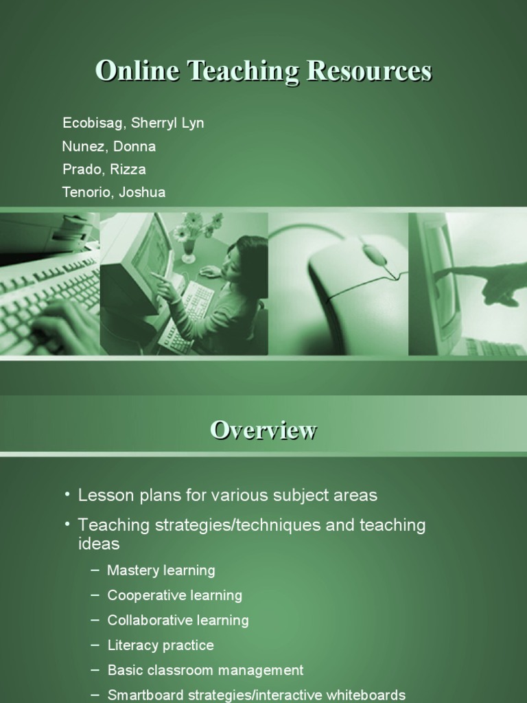 Comprehensive Online Teaching Resources | PDF | Educational Technology ...