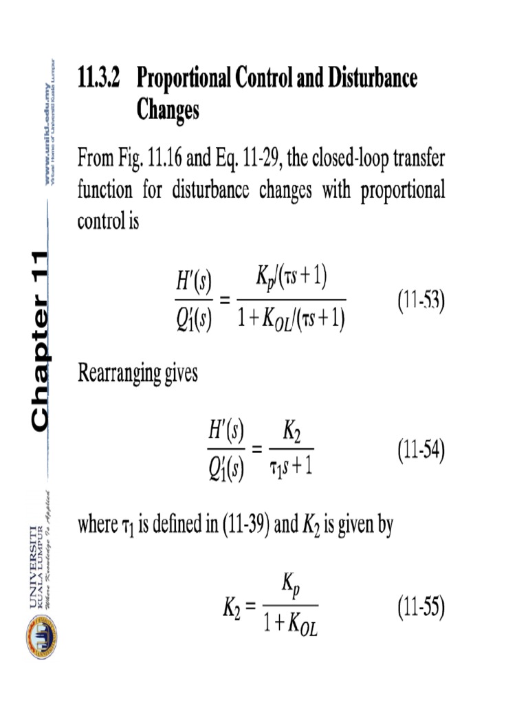 Chapter - 11 - Dynamic Behavior and Stability of Closed-Loop Control Systems Part 2 | PDF ...