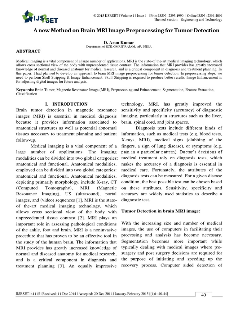 A New Method On Brain MRI Image Preprocessing For Tumor Detection ...