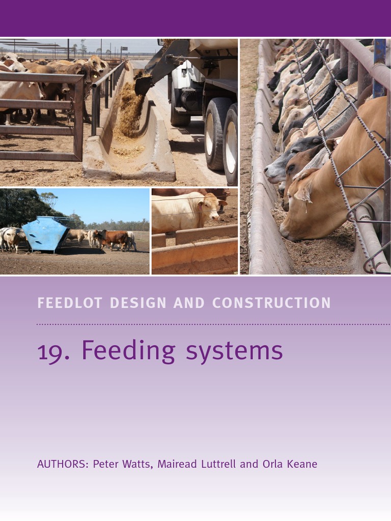 Feeding Systems: Feedlot Design and Construction | PDF | Precast ...