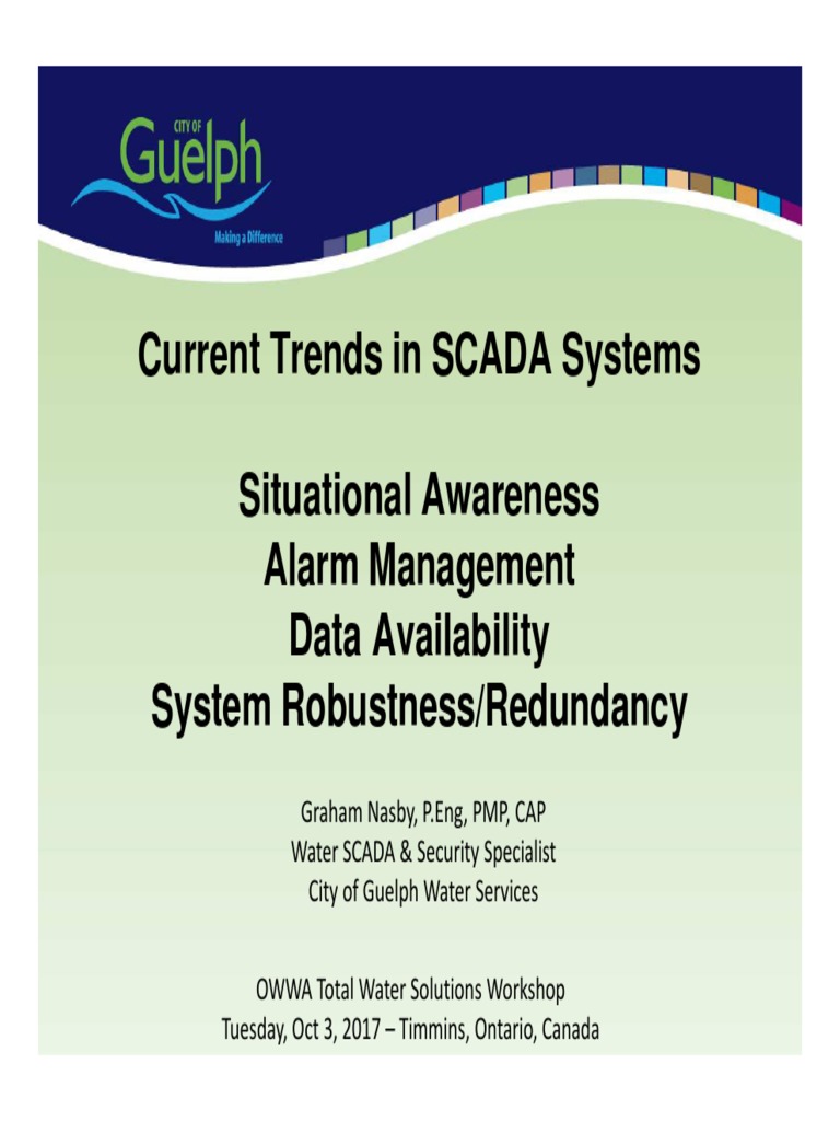 Current Trends in SCADA Systems | PDF | Scada | Computer Network