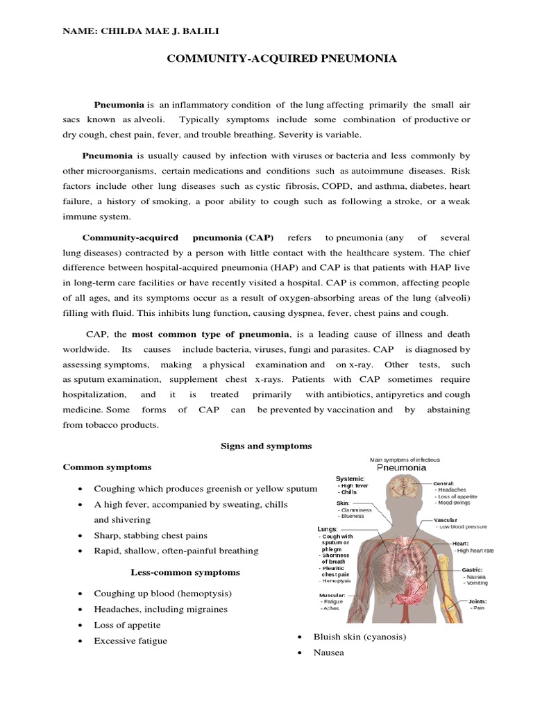 Cap MR | PDF | Pneumonia | Public Health