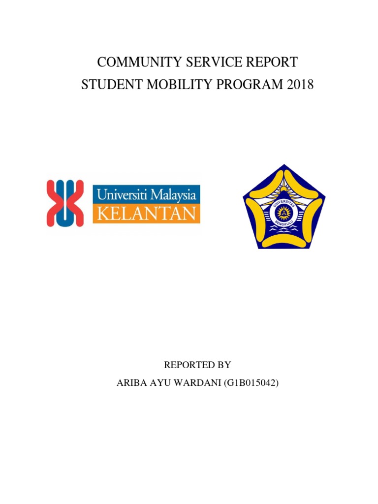 Community Service Report Umk | PDF | Earthquakes | Hazards