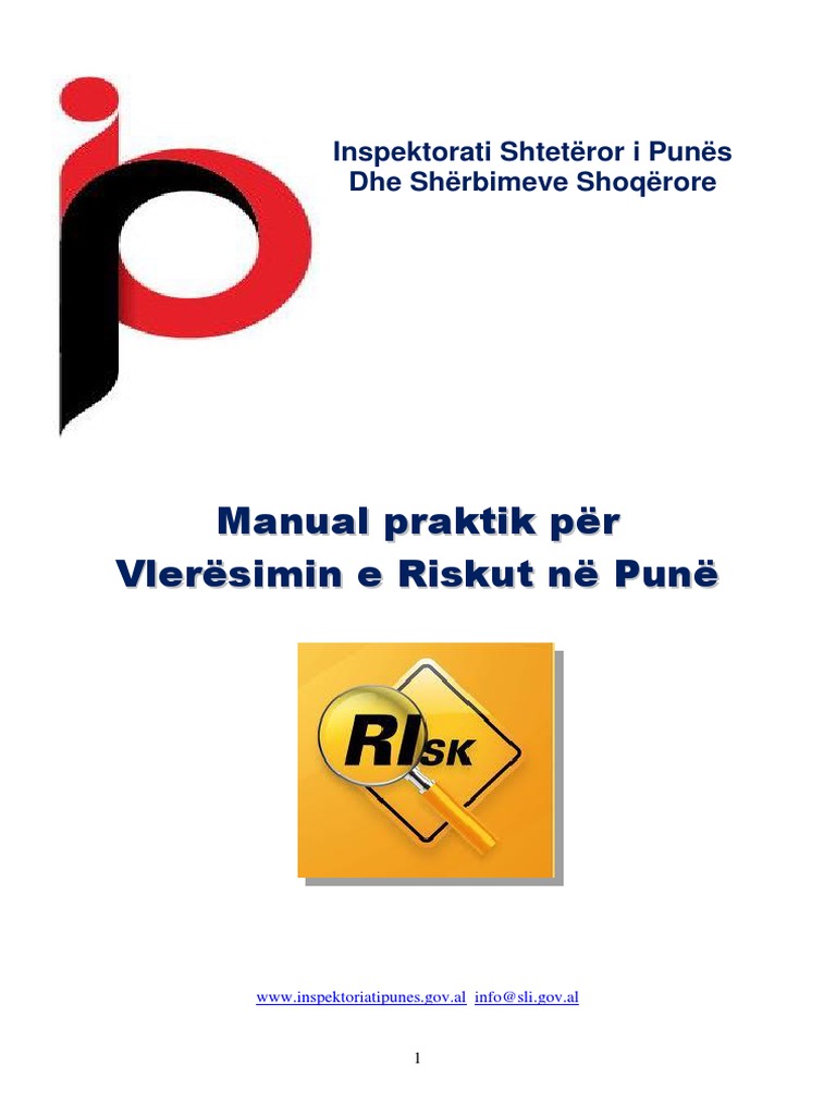 Manual Per Vleresimin e Riskut Me Steme 300718 | PDF