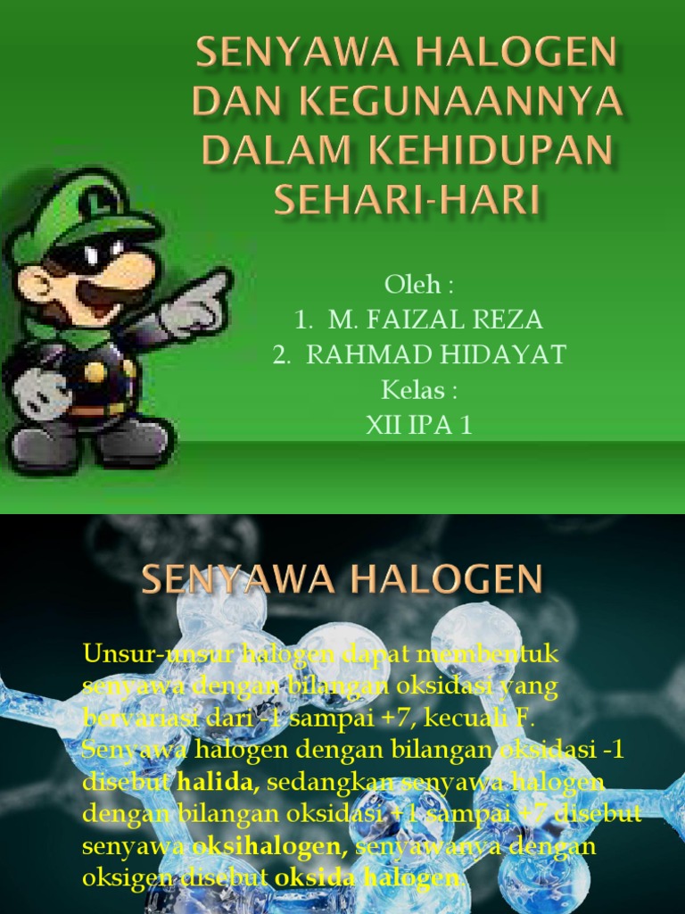 Senyawa Halogen | PDF