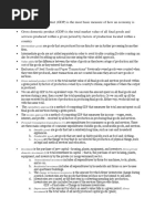 Cheat Sheet GDP and Its Component (From The Economy's Spending ...
