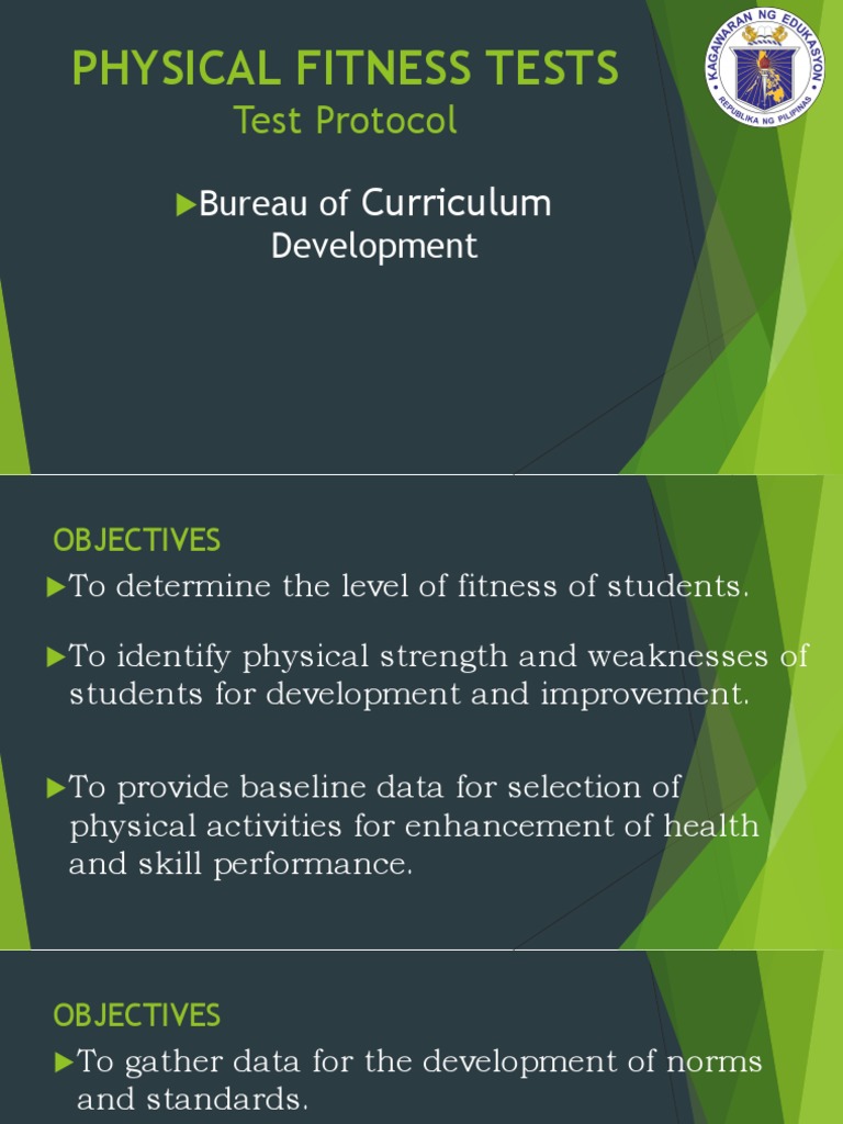 Physical Fitness Test Protocols for Students | PDF | Physical Fitness ...