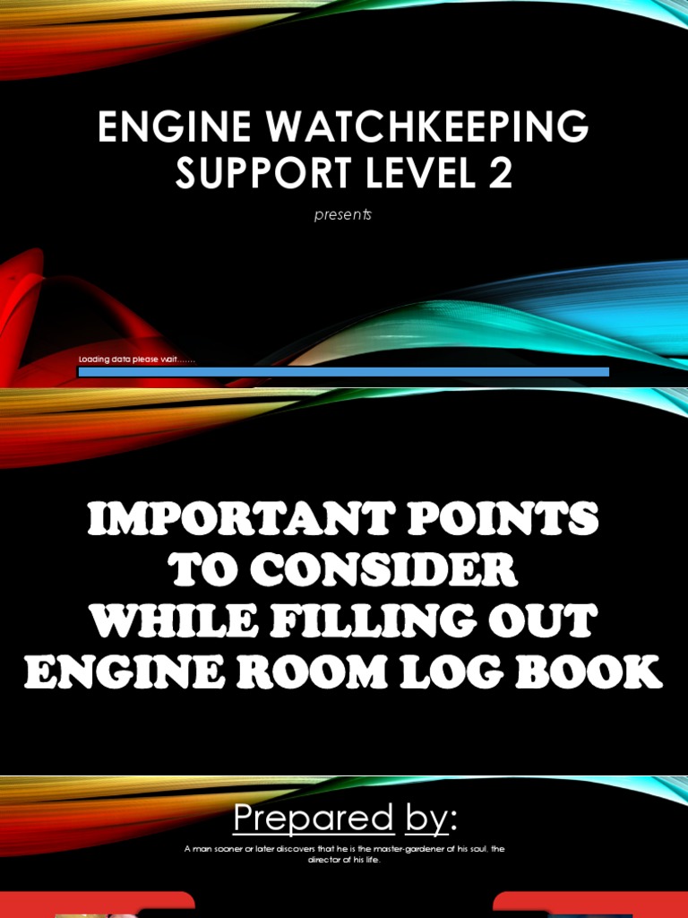 Proper Engine Room Log Book Maintenance: Key Considerations for ...