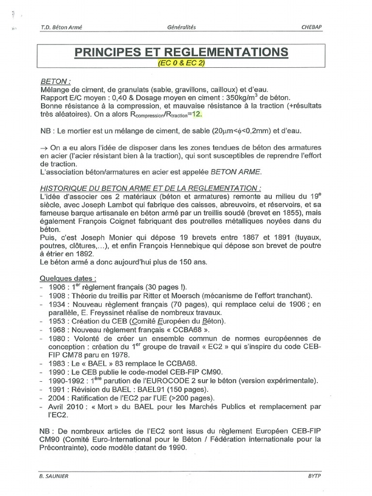 Support Arche Hybride Poutre Ec2 | PDF