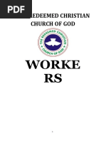 RCCG - Workers in Training Manual | PDF