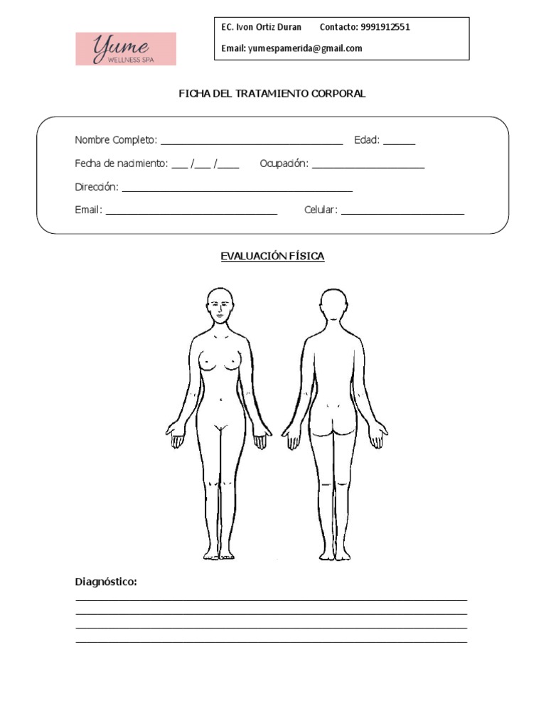 Ficha Corporal | PDF