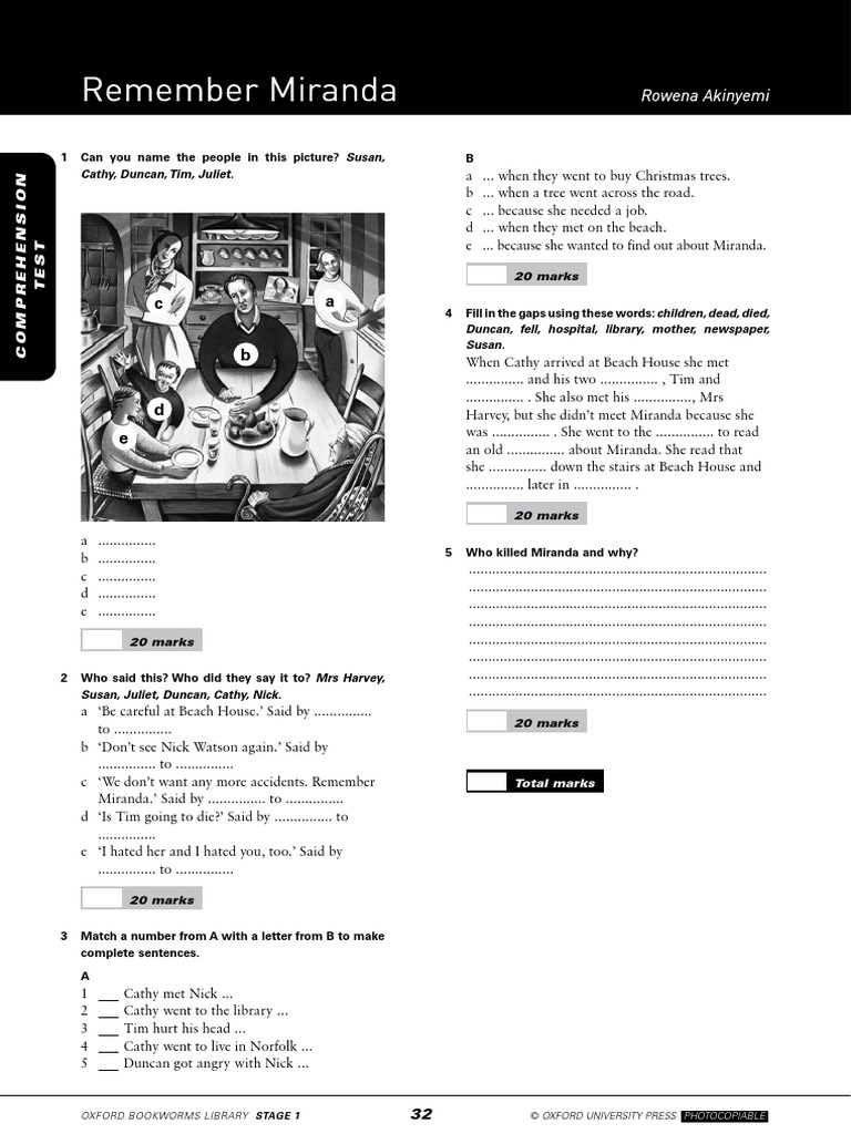 Title Remember Miranda: Author Rowena Akinyemi | PDF