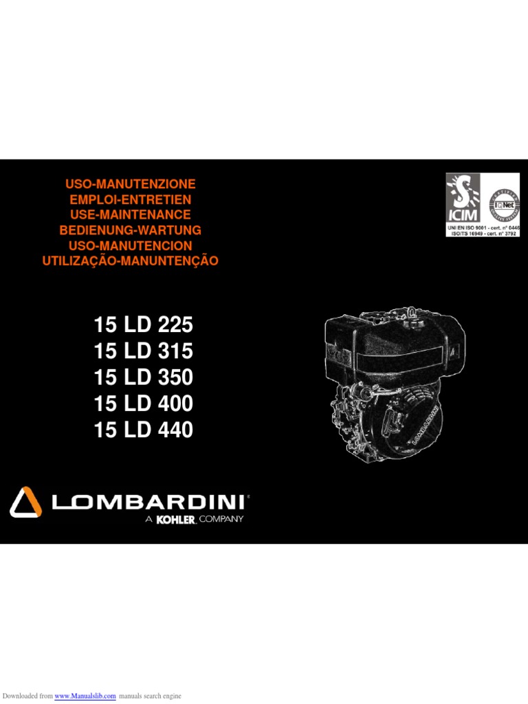 Lombardini.15 LD 225 PDF | PDF
