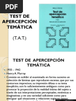 Orden de Las Láminas Test de Apercepcion Tematica Tat | PDF