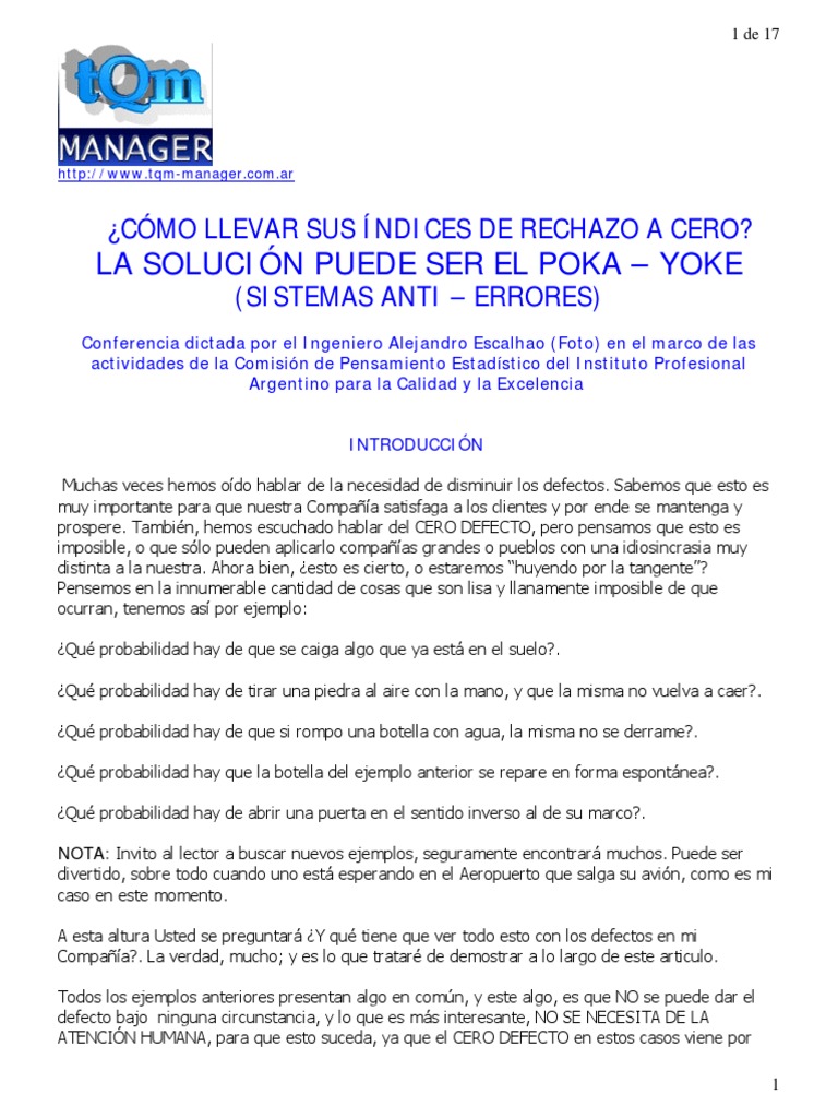 4.2 Cero Defectos | PDF | Calidad (comercial) | Diseño