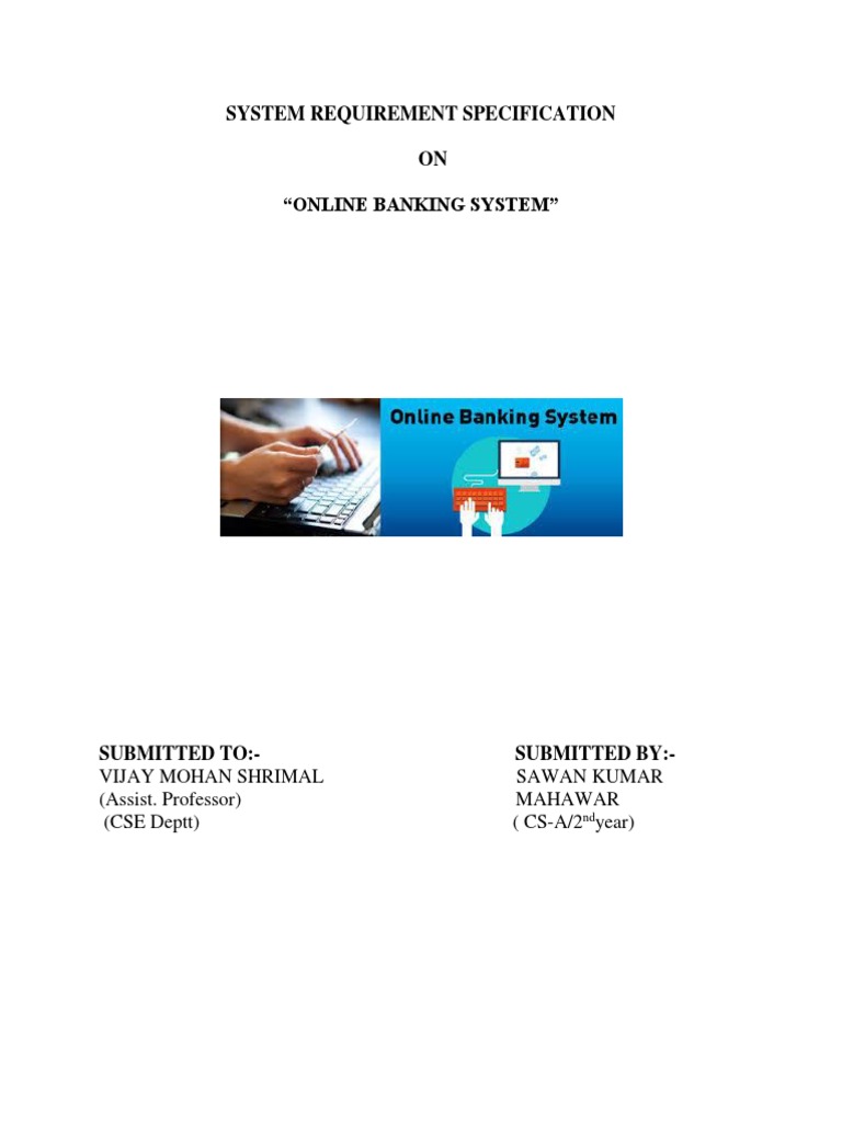 Online Banking System | Download Free PDF | Databases | Hypertext ...