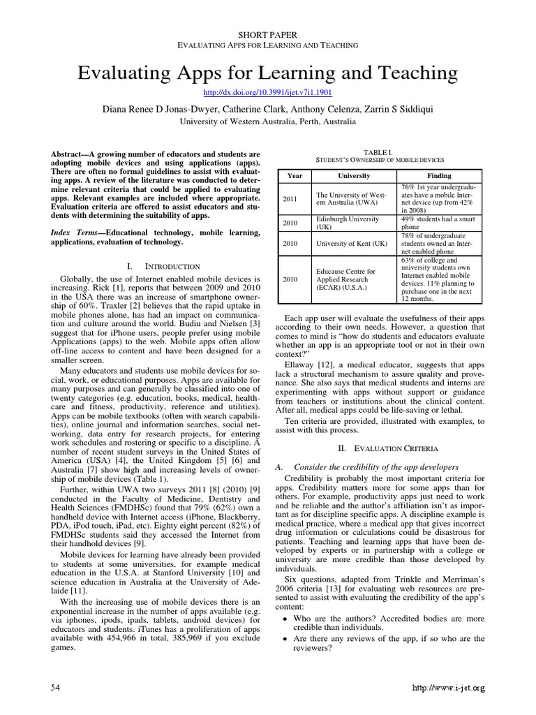 Apps in Elt Teaching | PDF | Mobile App | Mobile Device