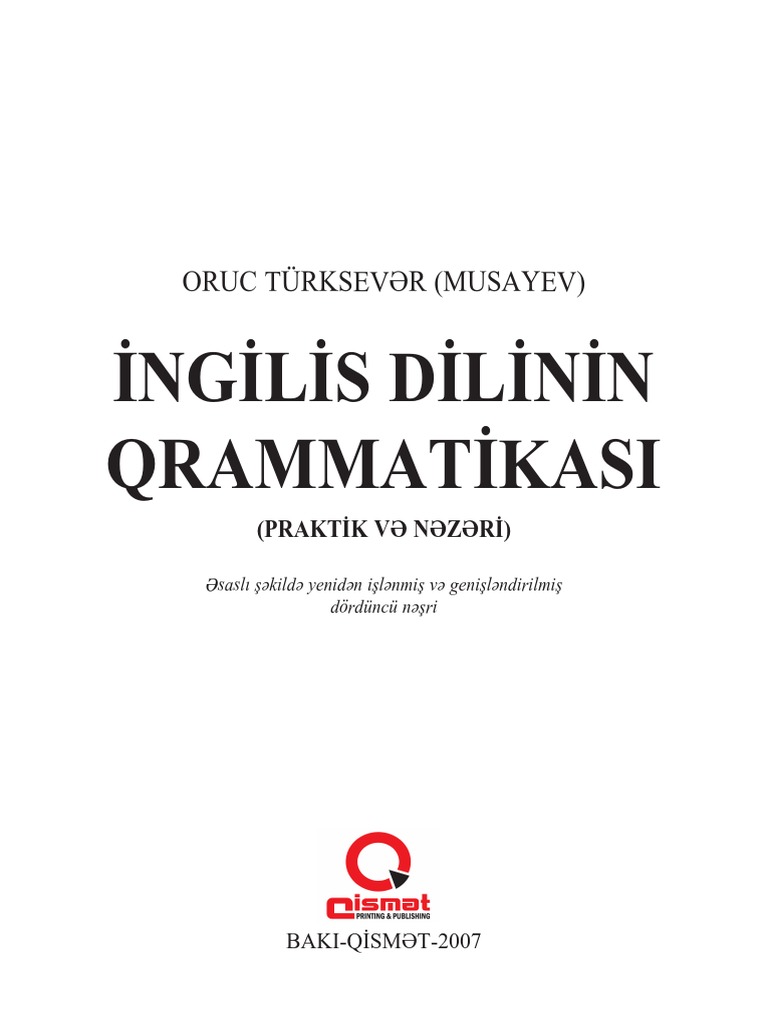 Oruc Musayev-Eng Dil Qram | PDF