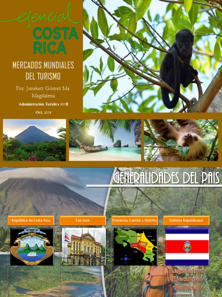 Costa Rica Presentación 1 | PDF | Costa Rica | Turismo