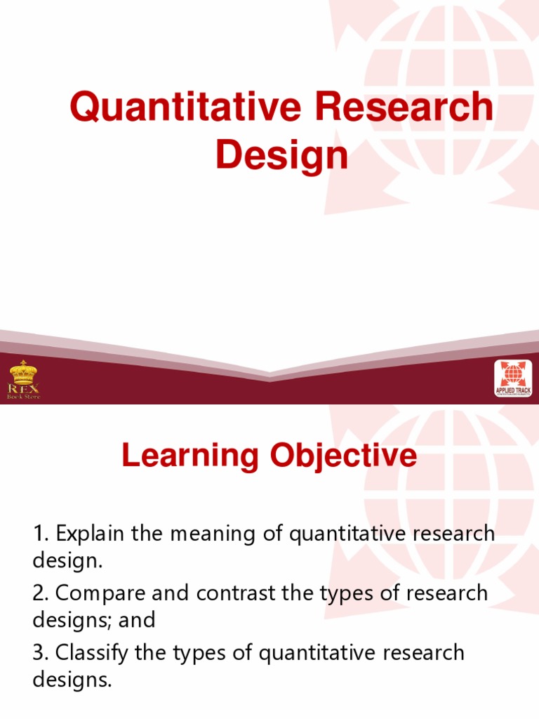 Overview of Quantitative Research Design | PDF | Experiment | Research ...