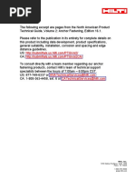 Hilti-Anchor Selector Chart | PDF | Stainless Steel | Steel