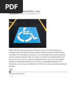 PWD Facilities: Requirements and Standards | PDF | Disability ...