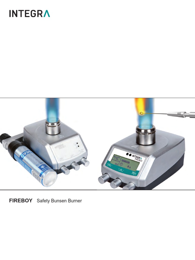 FIREBOY Safety Bunsen Burner Overview | PDF | Manufactured Goods ...