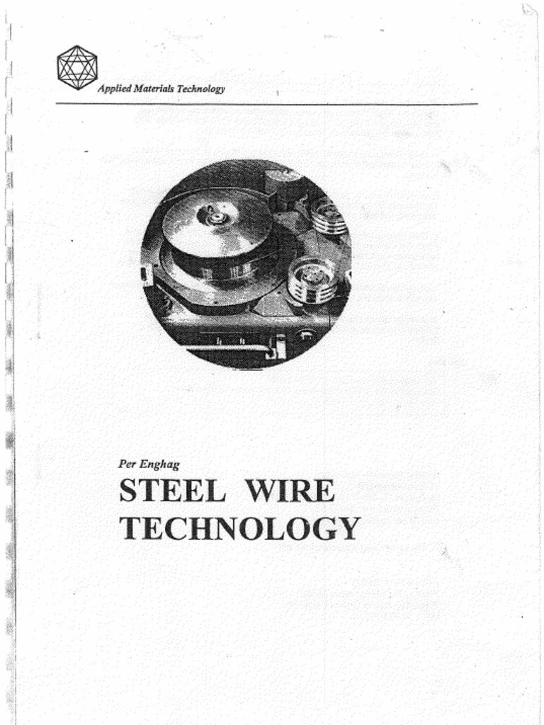 Steel Wire Technology (Per Enghag) | PDF
