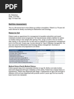 PES Statement Cheat Sheet | PDF | Weight Loss | Nutrition