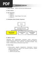 Anjab Kasubag Umum Dan Kepegawaian | PDF