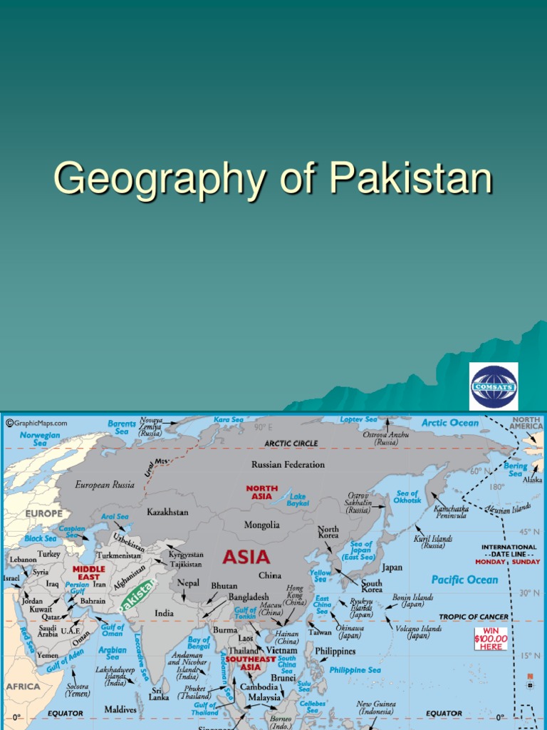Geography of Pakistan1 | PDF | Himalayas | Earth Sciences