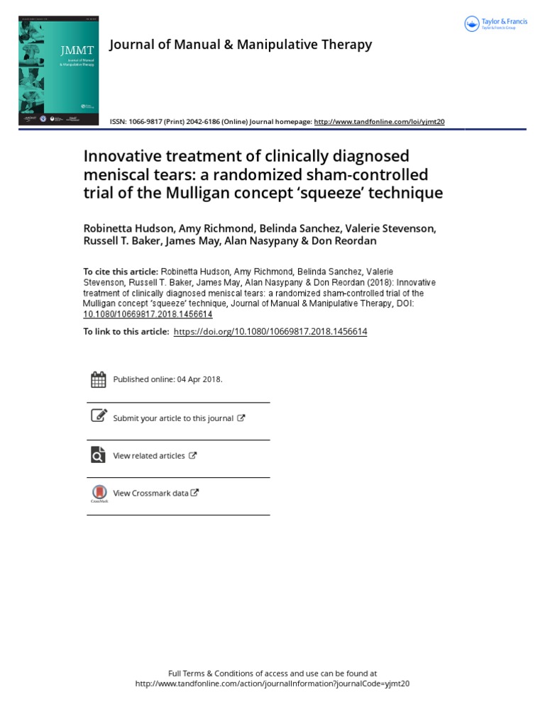 Mulligan | PDF | Anatomical Terms Of Motion | Medicine