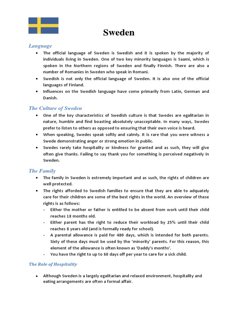 Sweden | Sweden | Parental Leave