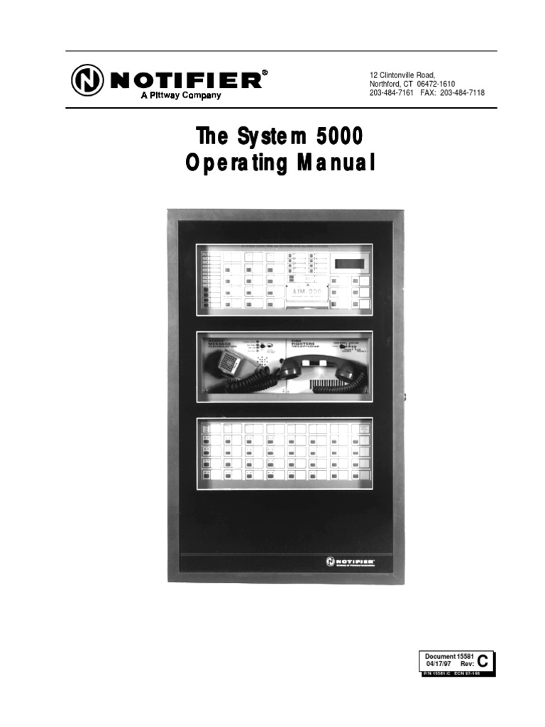 Notifier - Facp.system5000 OPER | Download Free PDF | Light Emitting ...