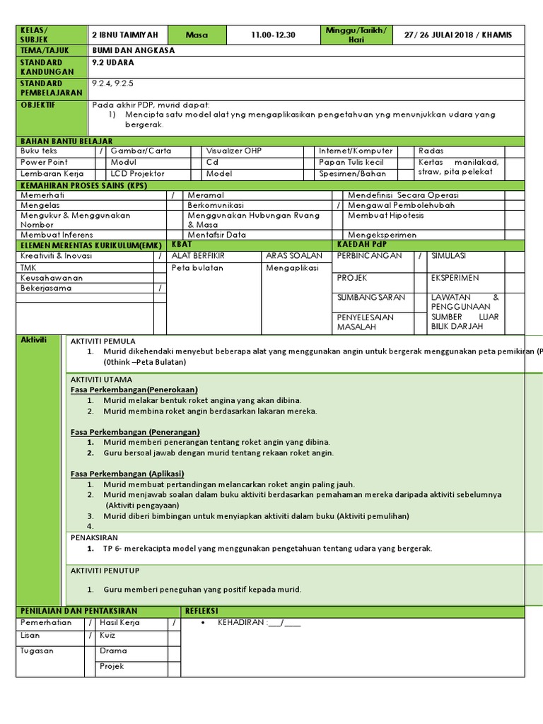 RPH Stem | PDF | Teknologi & Rekayasa