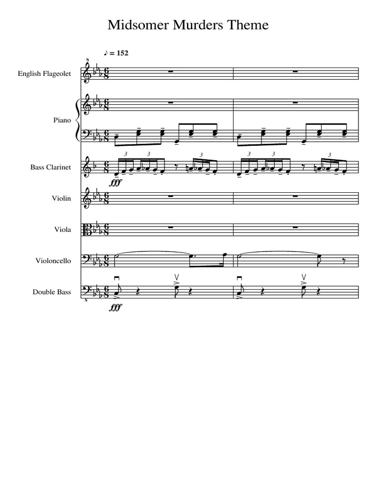 1191111-Midsomer Murders TV Series Opening Theme | PDF | Chordophones ...