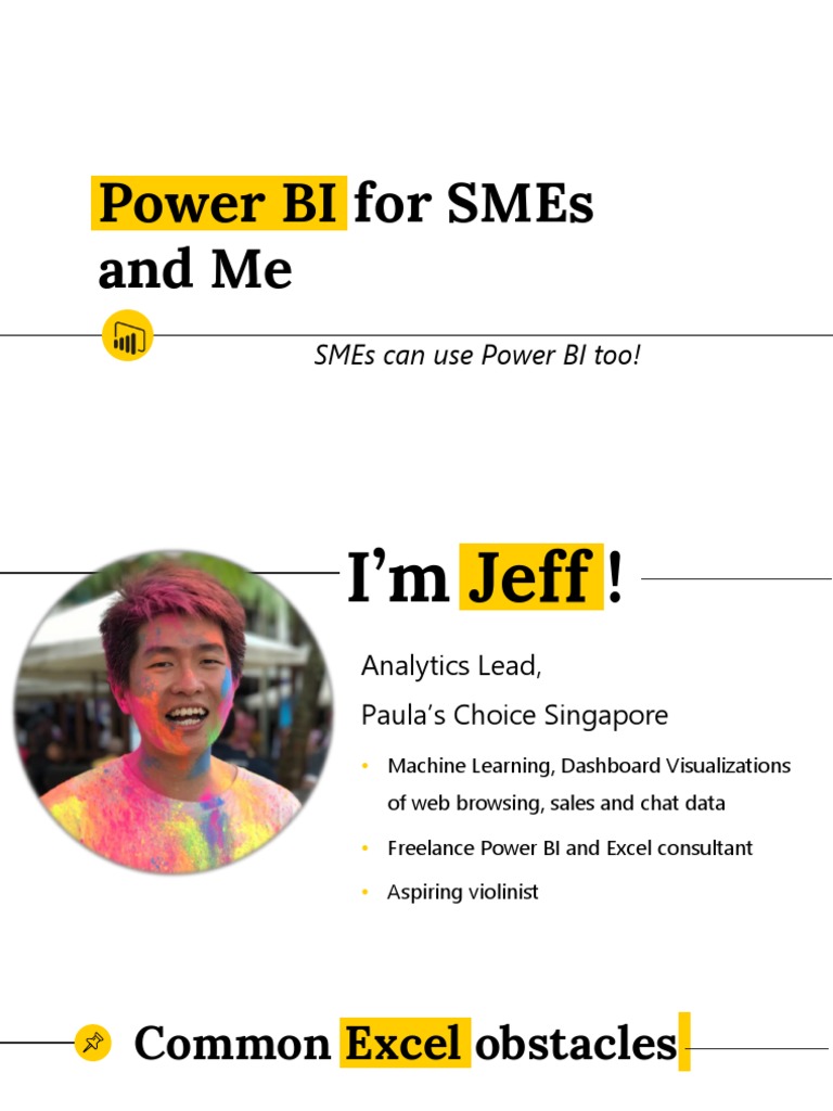 Power BI Solutions for SMEs | PDF