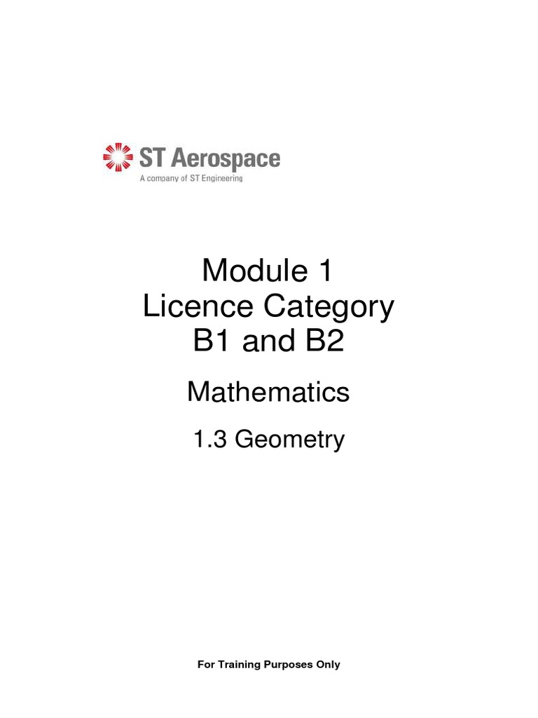 Licence Category B1 and B2: Mathematics | PDF | Trigonometric Functions ...